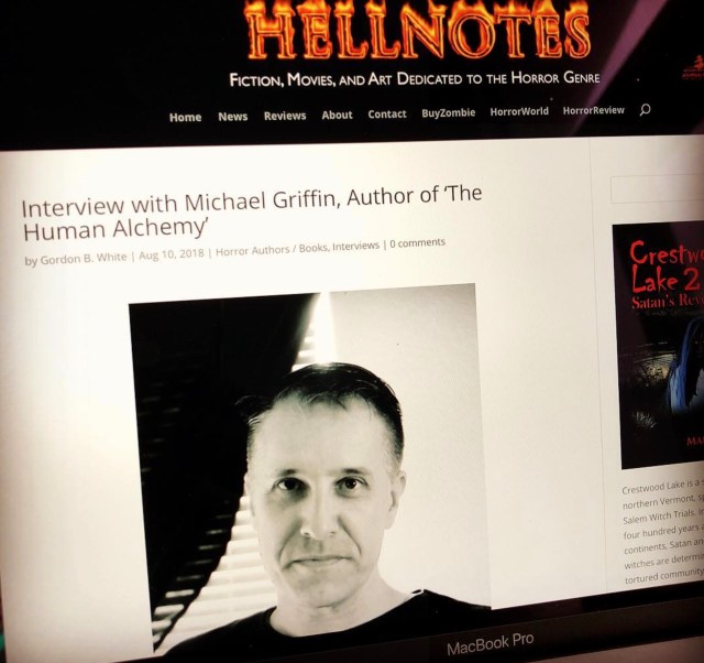 Hellnotes Interview by Gordon B. White – GriffinWords